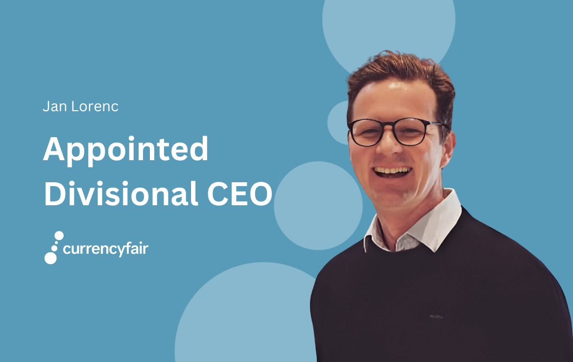 CurrencyFair Appoints Jan Lorenc as Divisional CEO